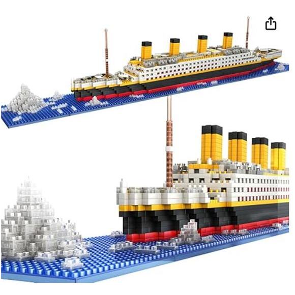 Video Games & Consoles | Titanic Micro Mini Building Blocks Set 186pcs ...